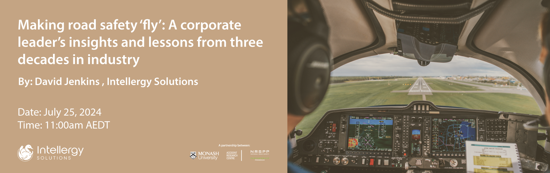 Making Road Safety 'fly' Webinar | RoadWise